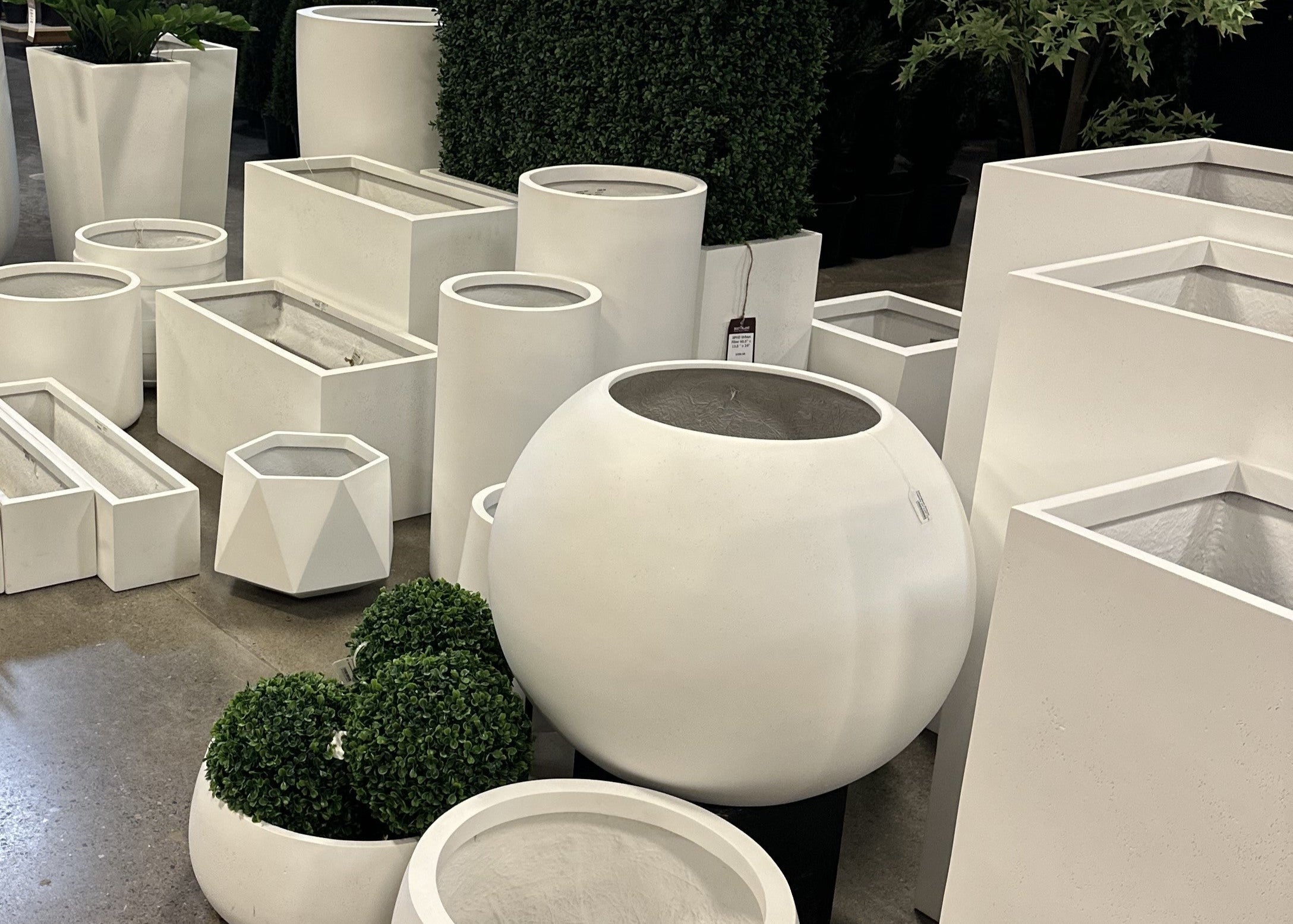 Fiberglass Planters for Indoor & Outdoor Spaces