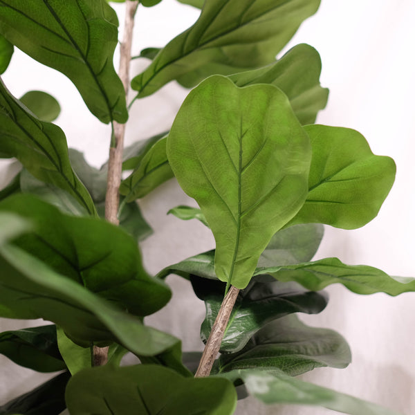 Fiddle Leaf Fig 6ft – Silk Plant Decor and More
