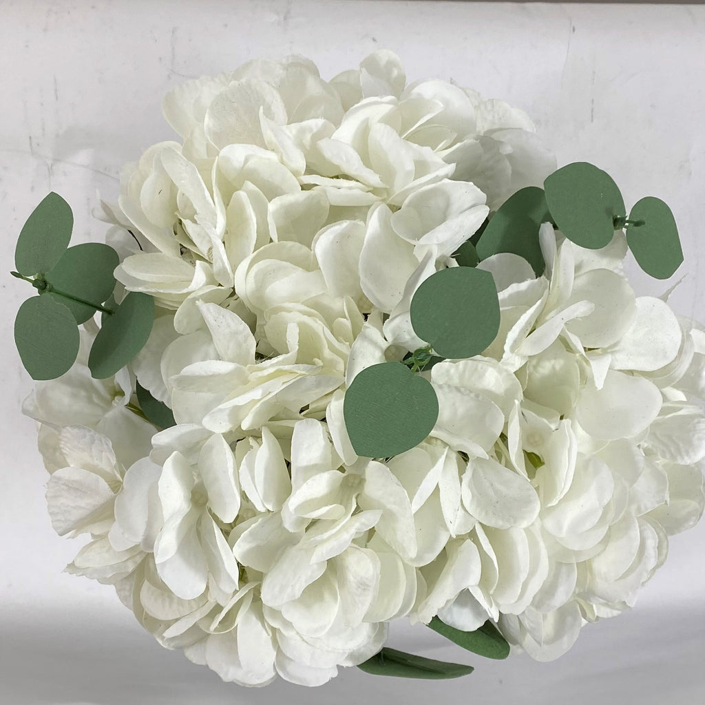 Coffee Tabletop Hydrangea – Silk Plant Decor and More